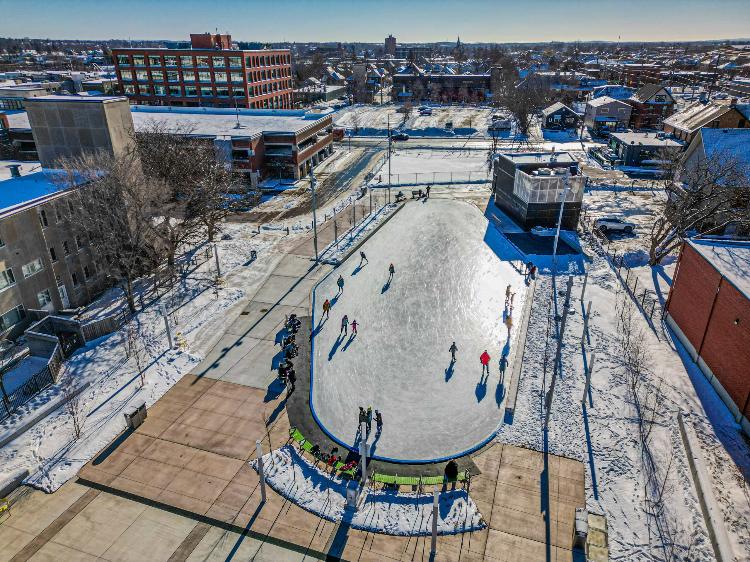 Quaker Foods City Square (outdoor skating rink) Peterborough – Peak Ltd.