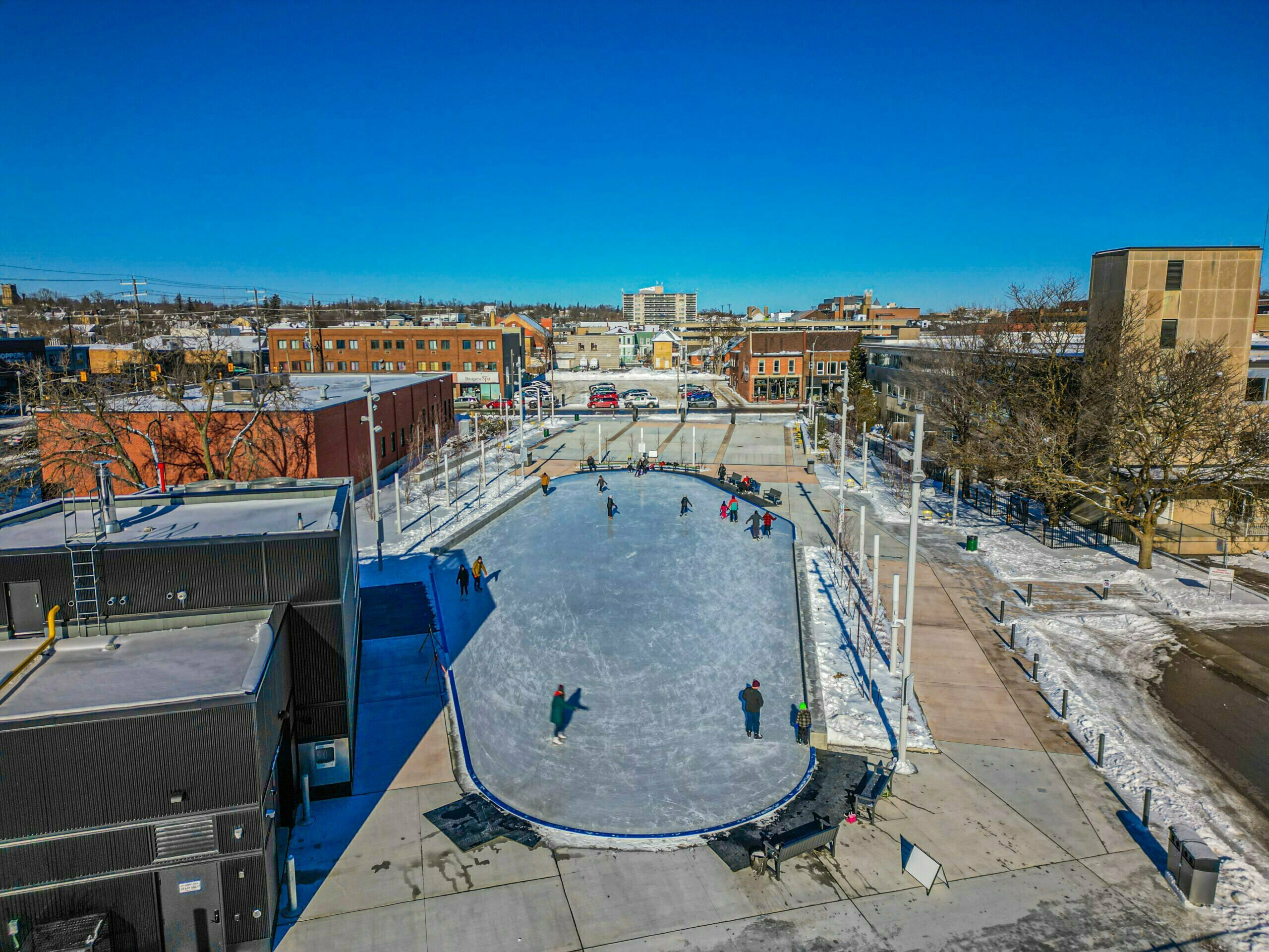 Quaker Foods City Square (outdoor skating rink) Peterborough – Peak Ltd.